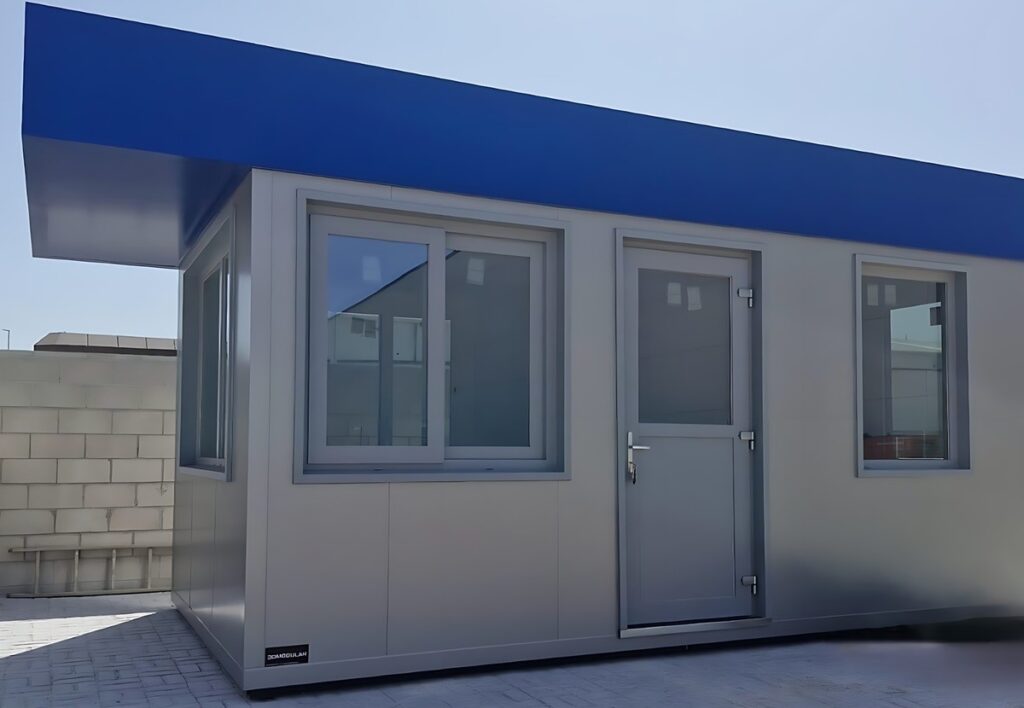 Garitas de seguridad modulares: control de accesos y vigilancia · 3DModular